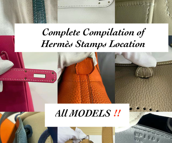 Hermès Date Stamps and Year Table and Where to Locate Them – Luxbags