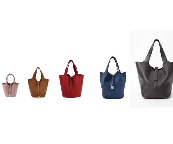 Size Guide: Hermès Picotin The Bucket Bag – Luxbags